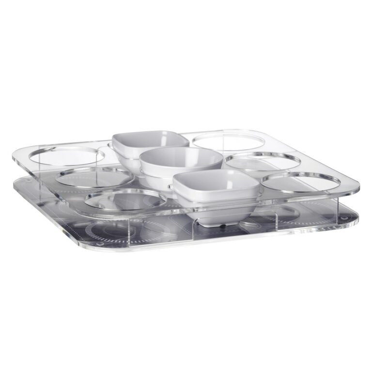 Party Tray for Glasses and Snacks | Ultra Collection