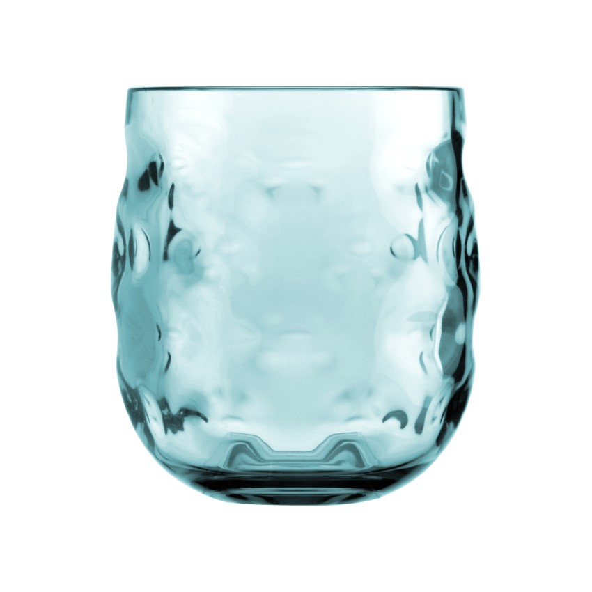 MOON Water Glasses, Set of 6, Aqua | Ultra Collection