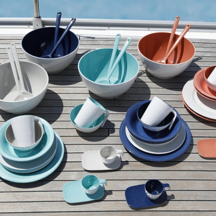 Harmony Aqua 6 Place Tableware Set | Ultra Collection